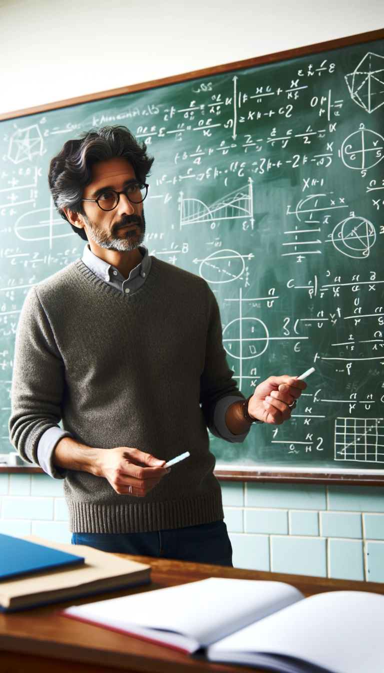 Professeur de mathématiques